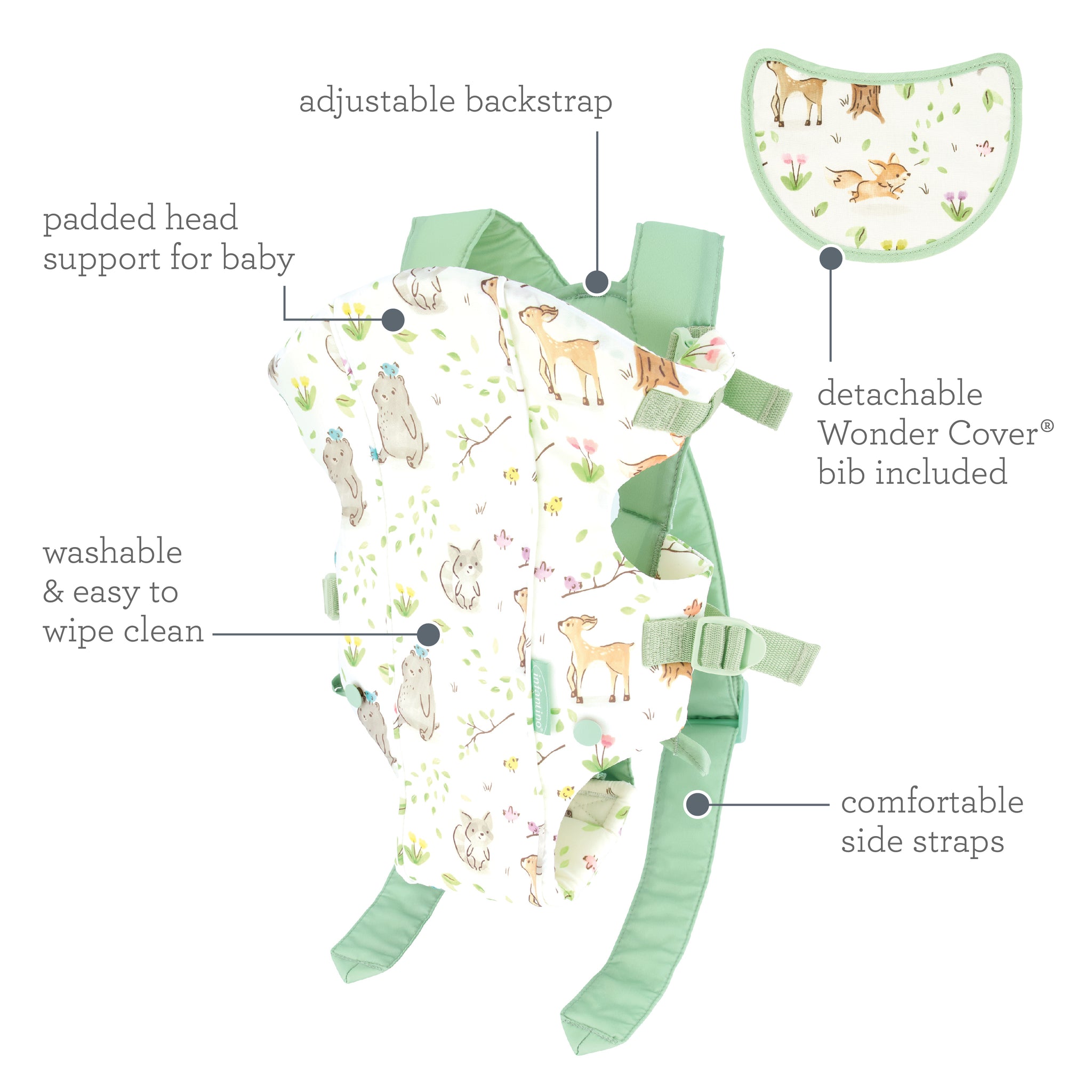 Swift Classic Carrier - Woodland – Infantino