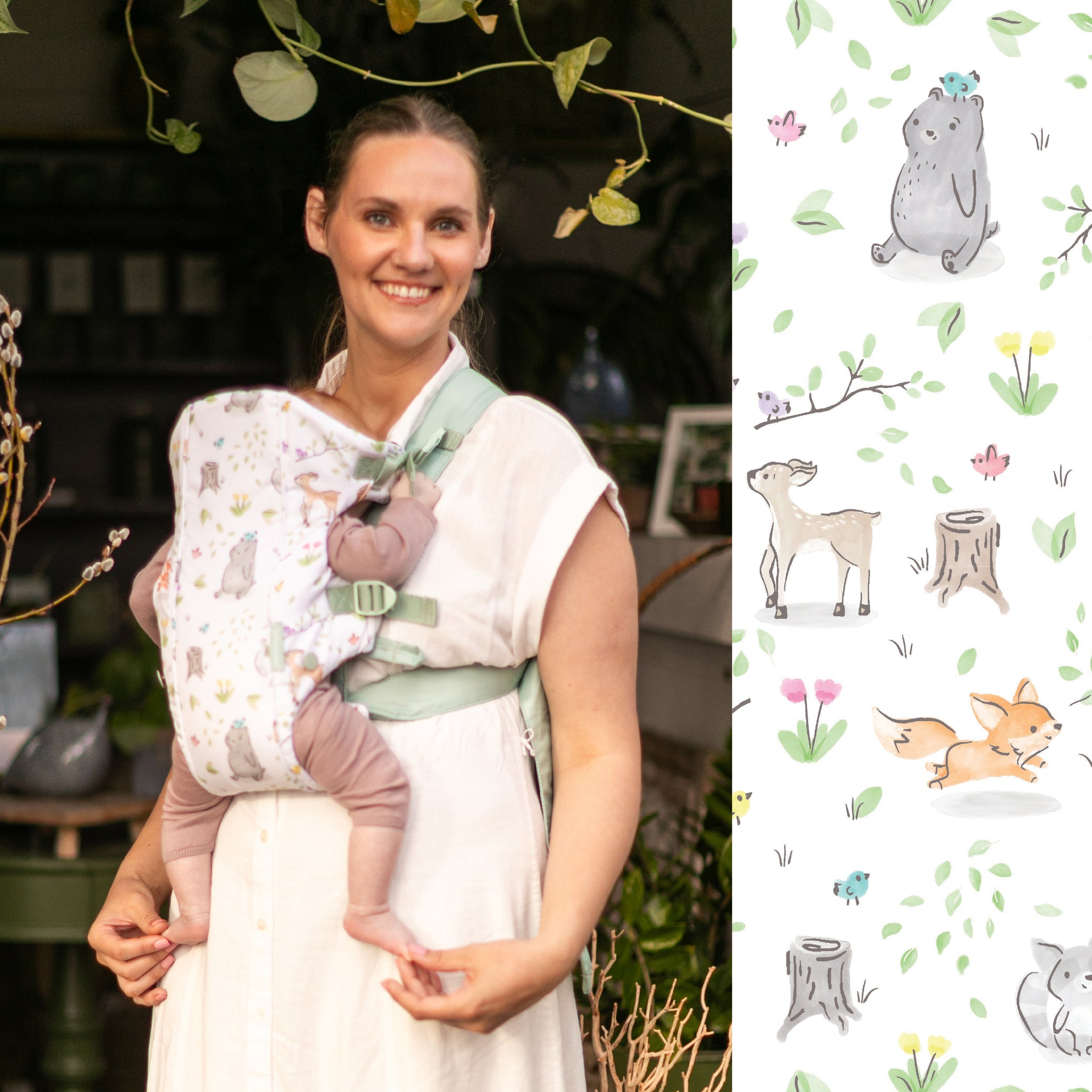 Swift Classic Carrier - Woodland – Infantino