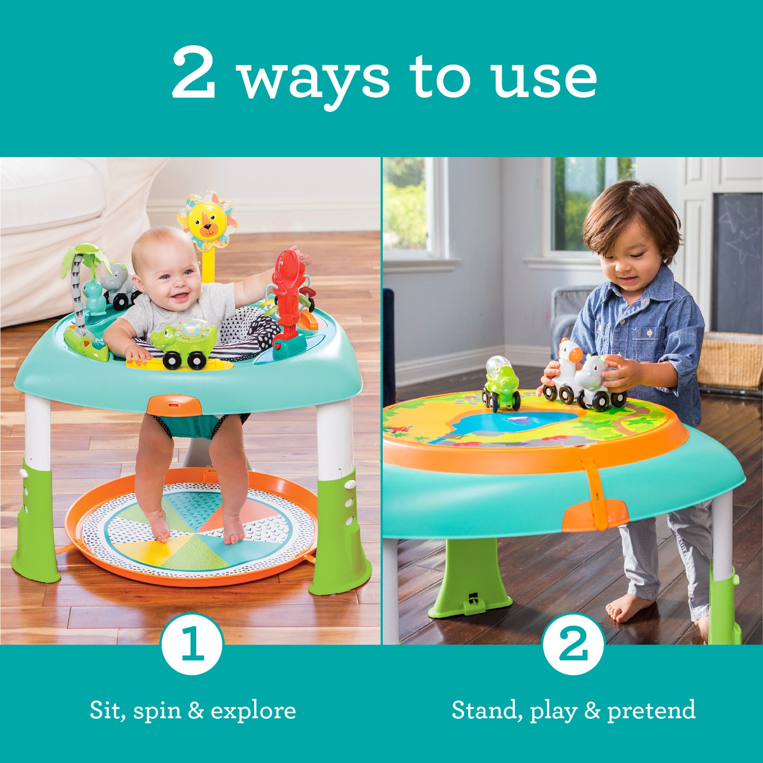 Sit, Spin & Stand Entertainer 360 Seat & Activity Table™ – Infantino