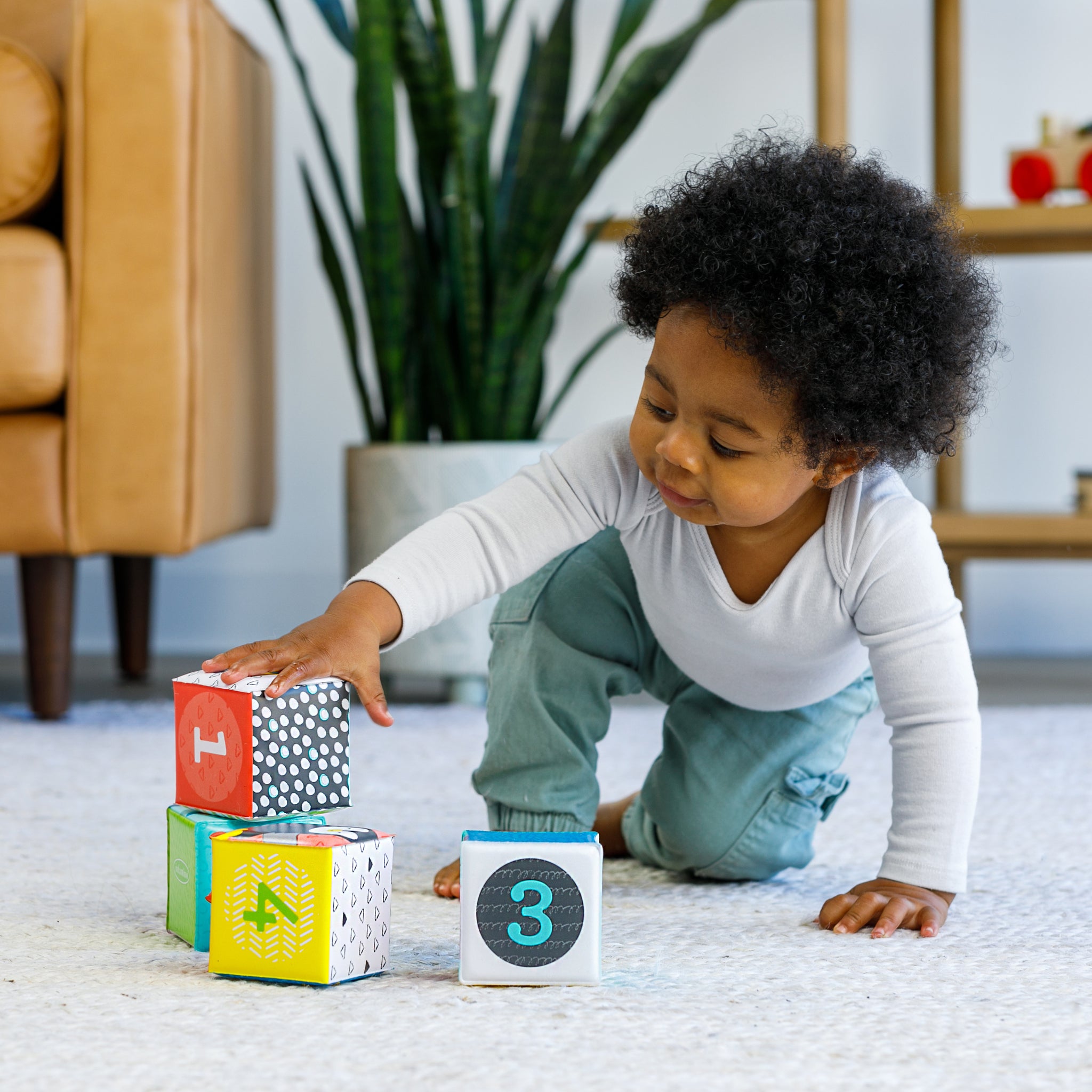 Colors & Numbers Bath Blocks – Infantino