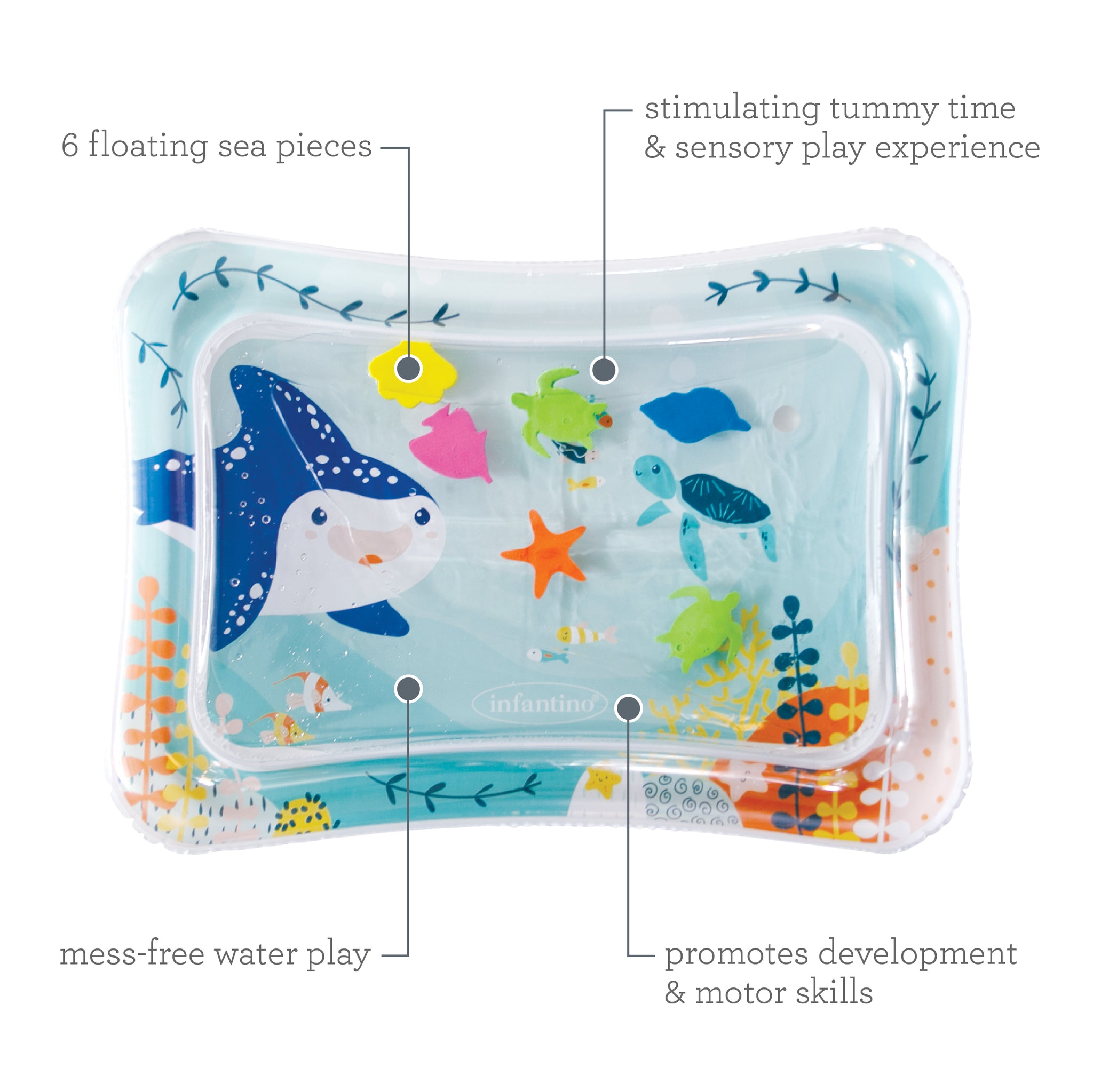 Jumbo Pat & Play Water Mat – Infantino