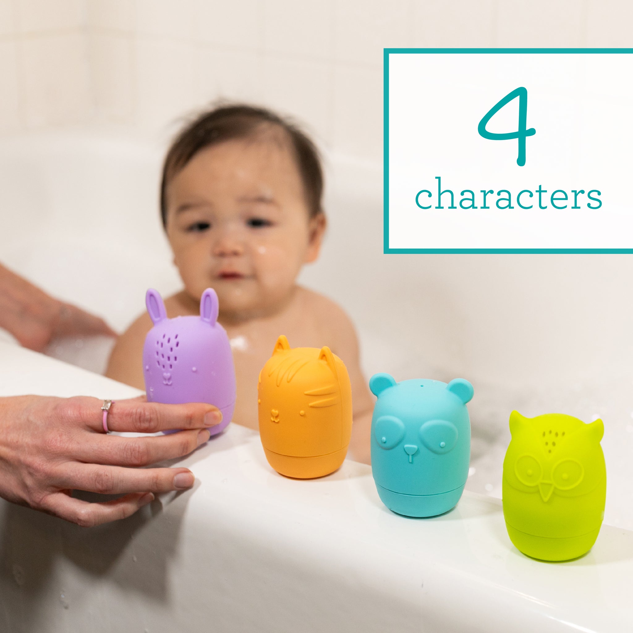 Easy Clean Bath Squirters – Infantino