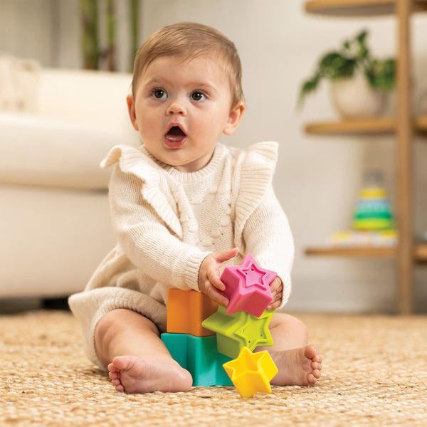 Simply Silicone Stacking Stars – Infantino