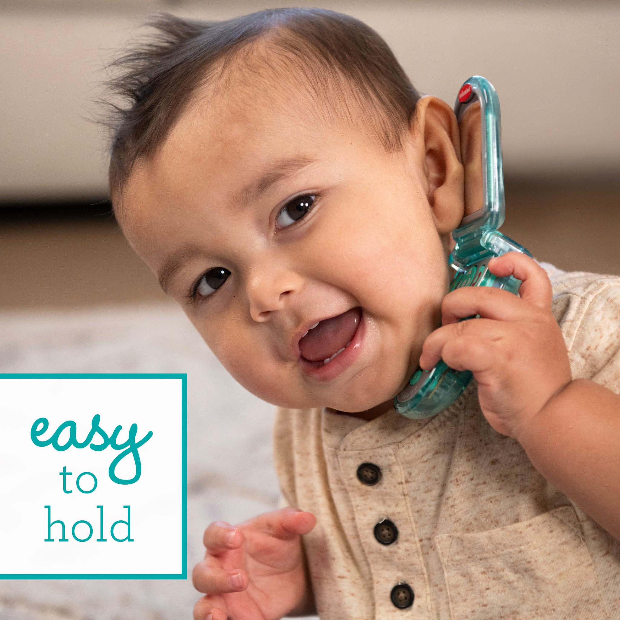 Flip & Peek Fun Phone™ Translucent – Infantino