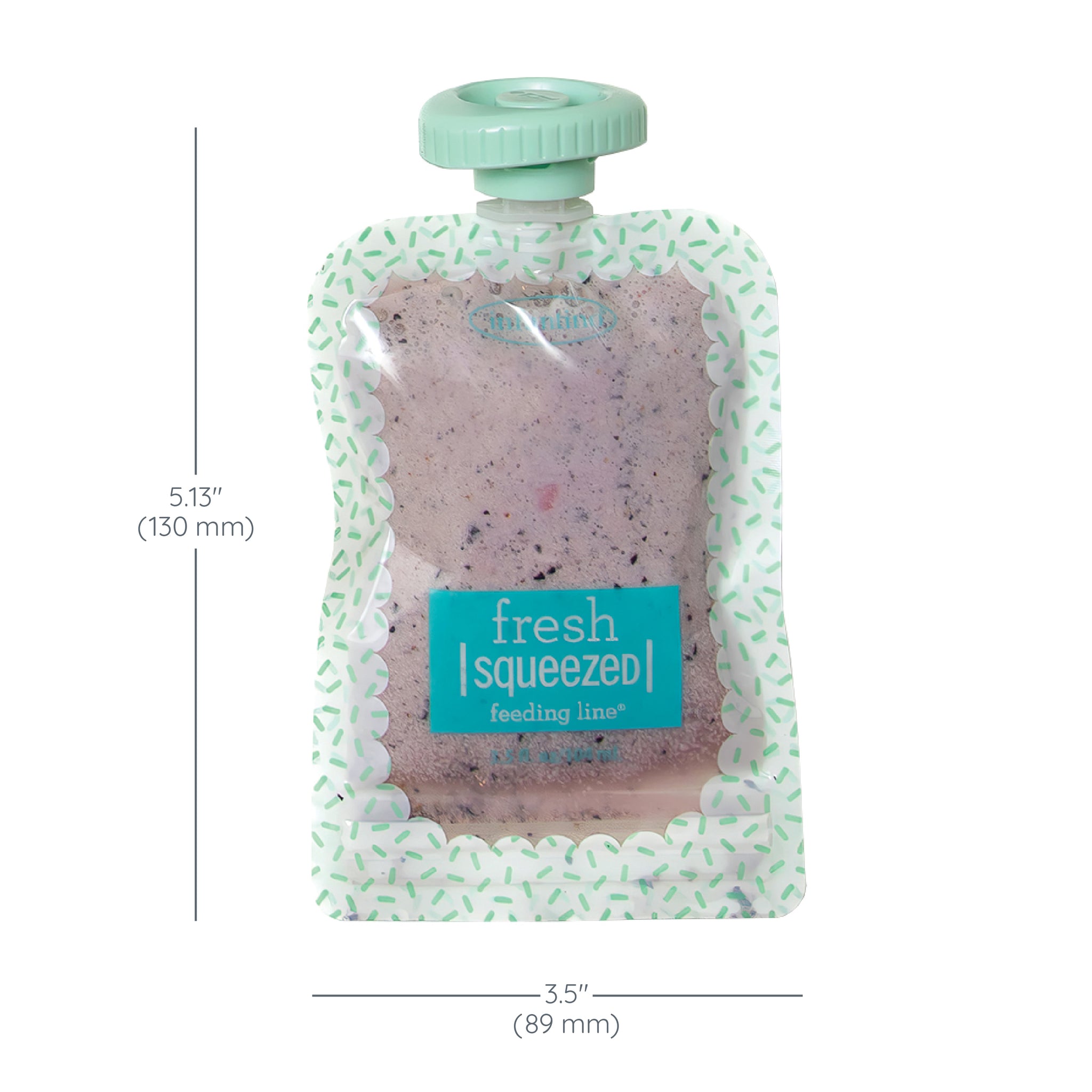 25-Pack Reusable Squeeze Pouches – Infantino