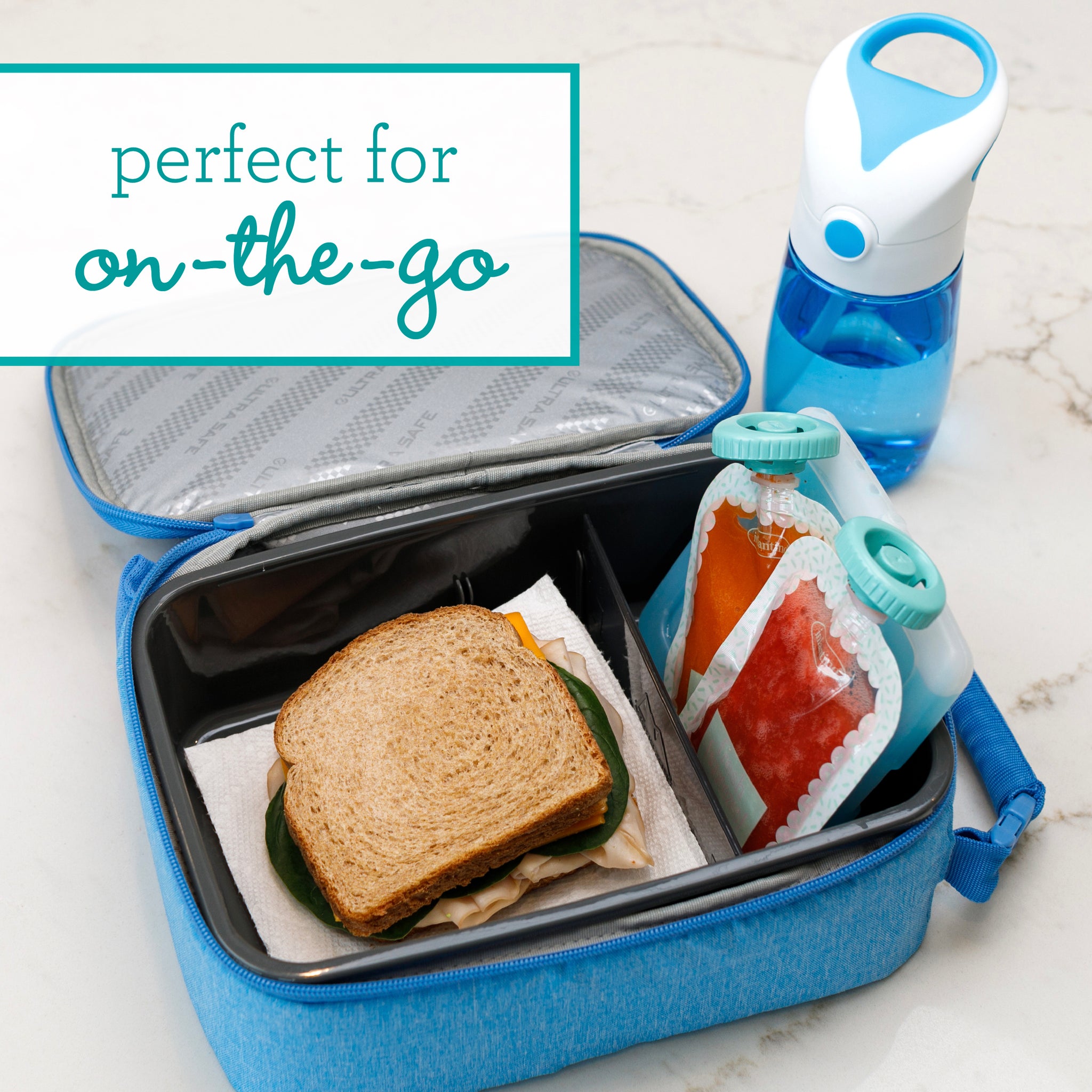 25-Pack Reusable Squeeze Pouches – Infantino