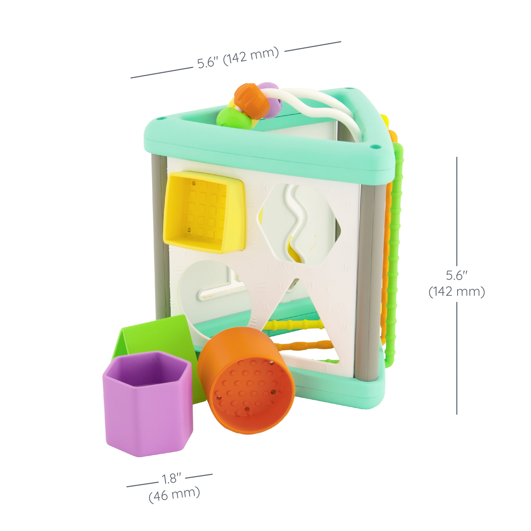 Activity Triangle & Shape Sorter – Infantino