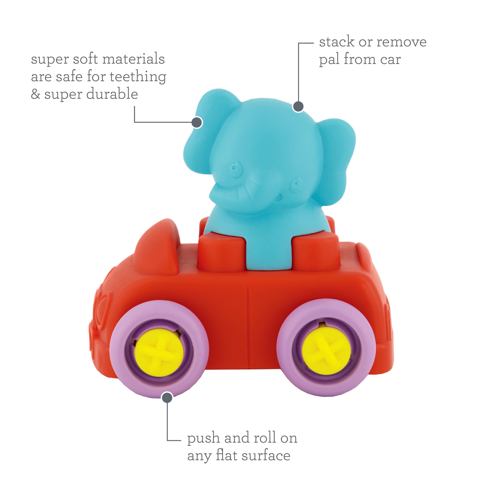Super Soft 1st Stack & Go Explorer – Infantino