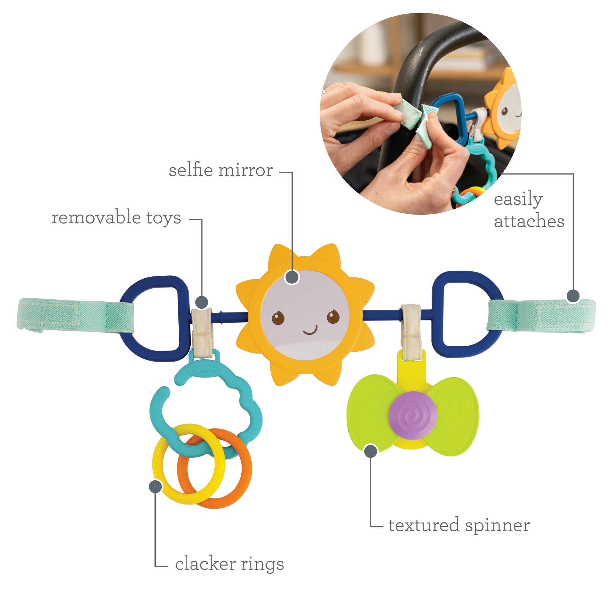 Sensory Travel Bar – Infantino