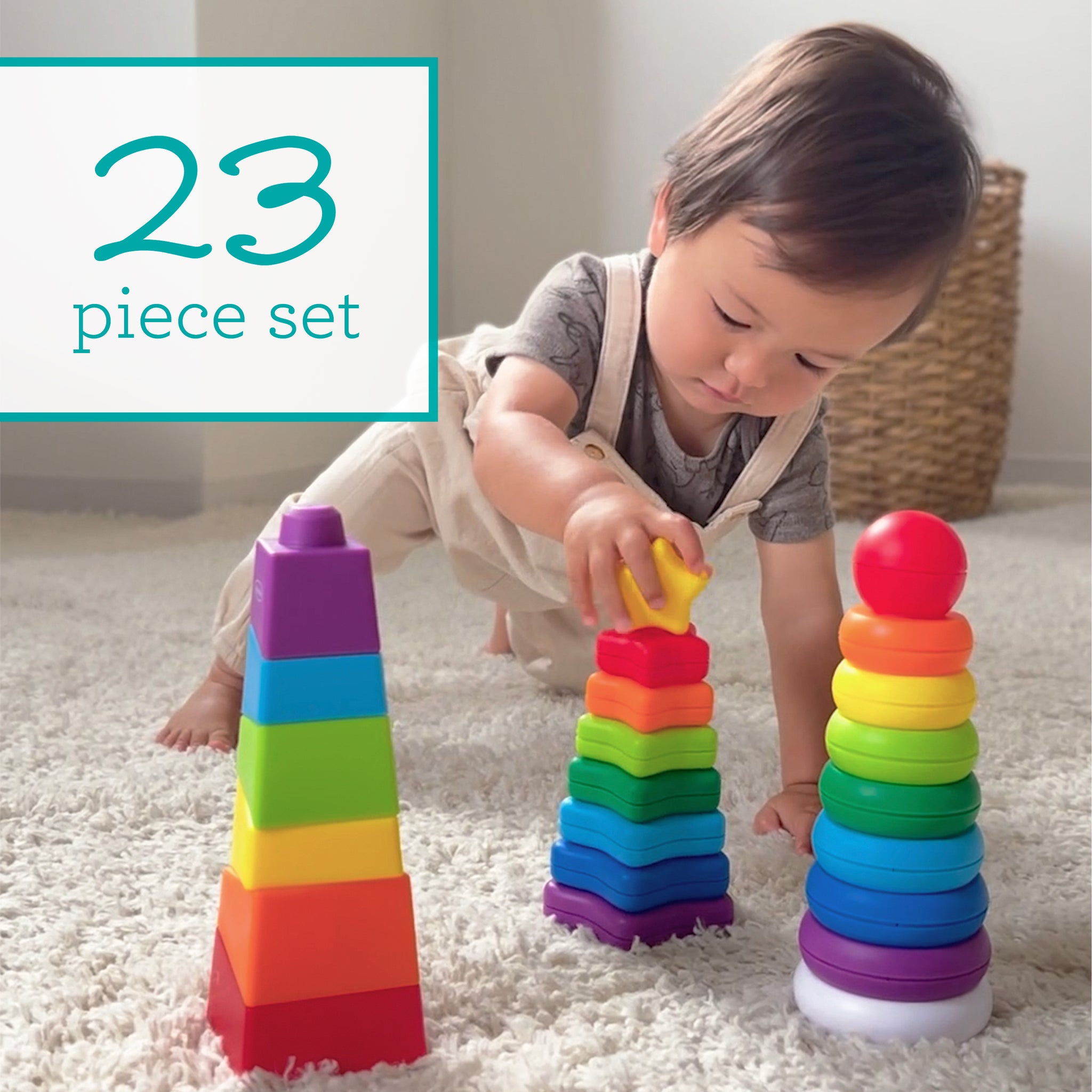Tower Stackers Playset – Infantino