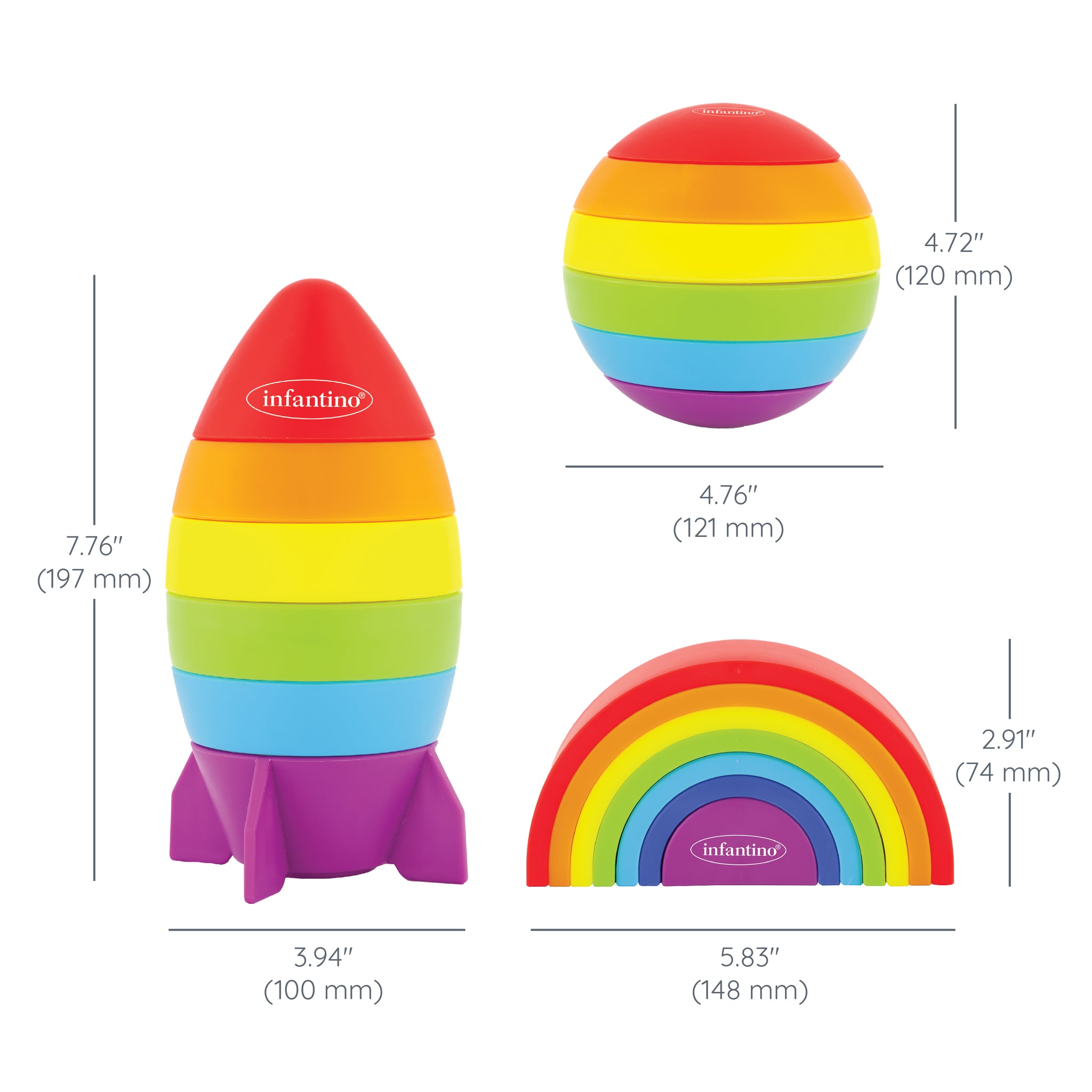 Imagination Stackers Playset – Infantino