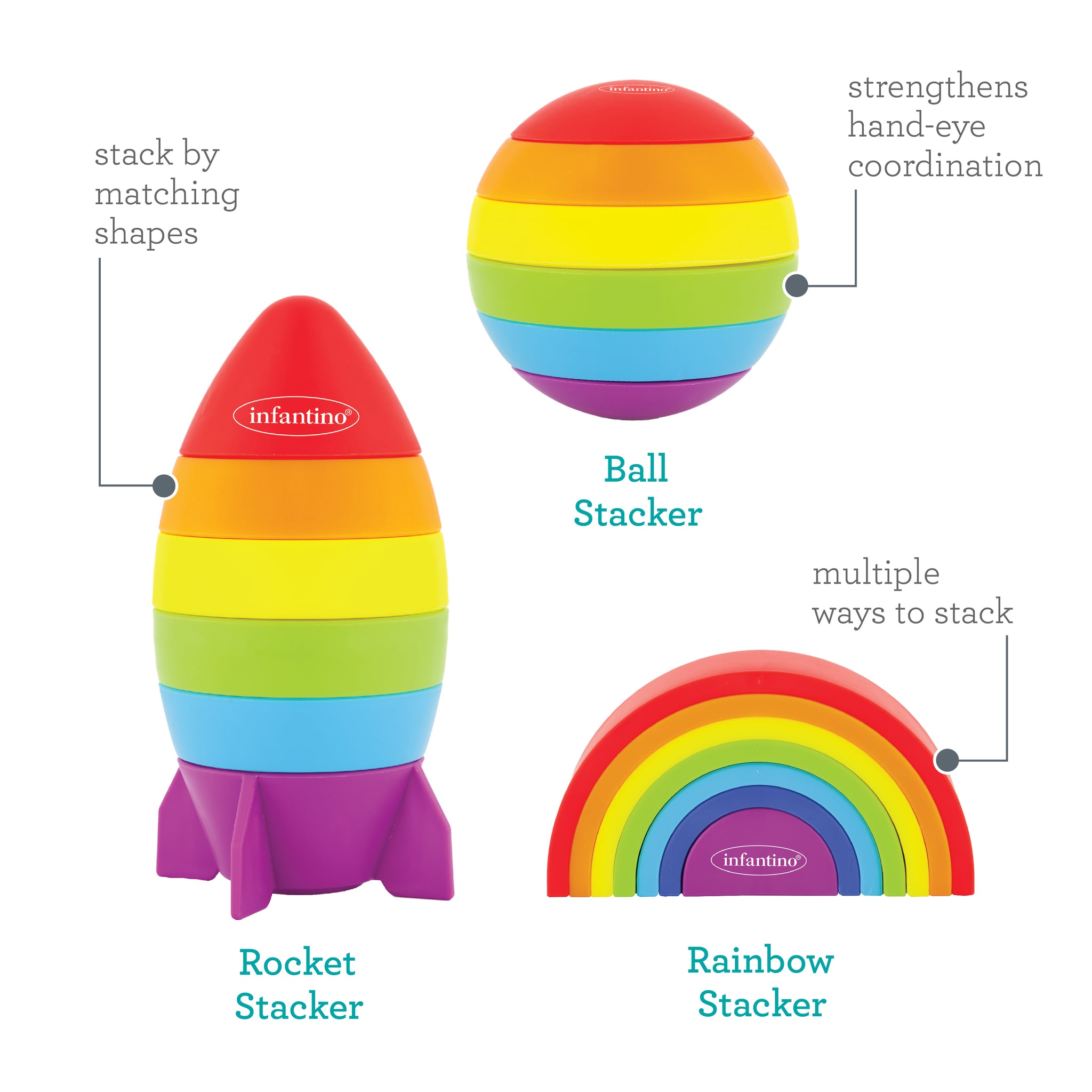 Imagination Stackers Playset – Infantino