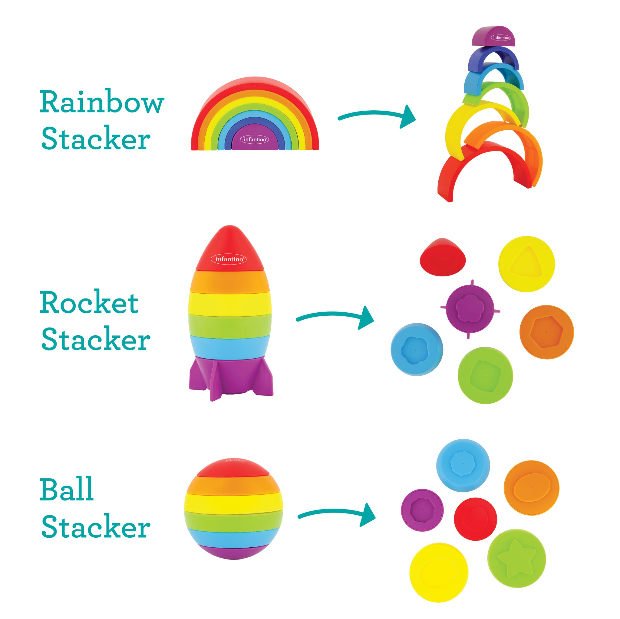 Imagination Stackers Playset – Infantino