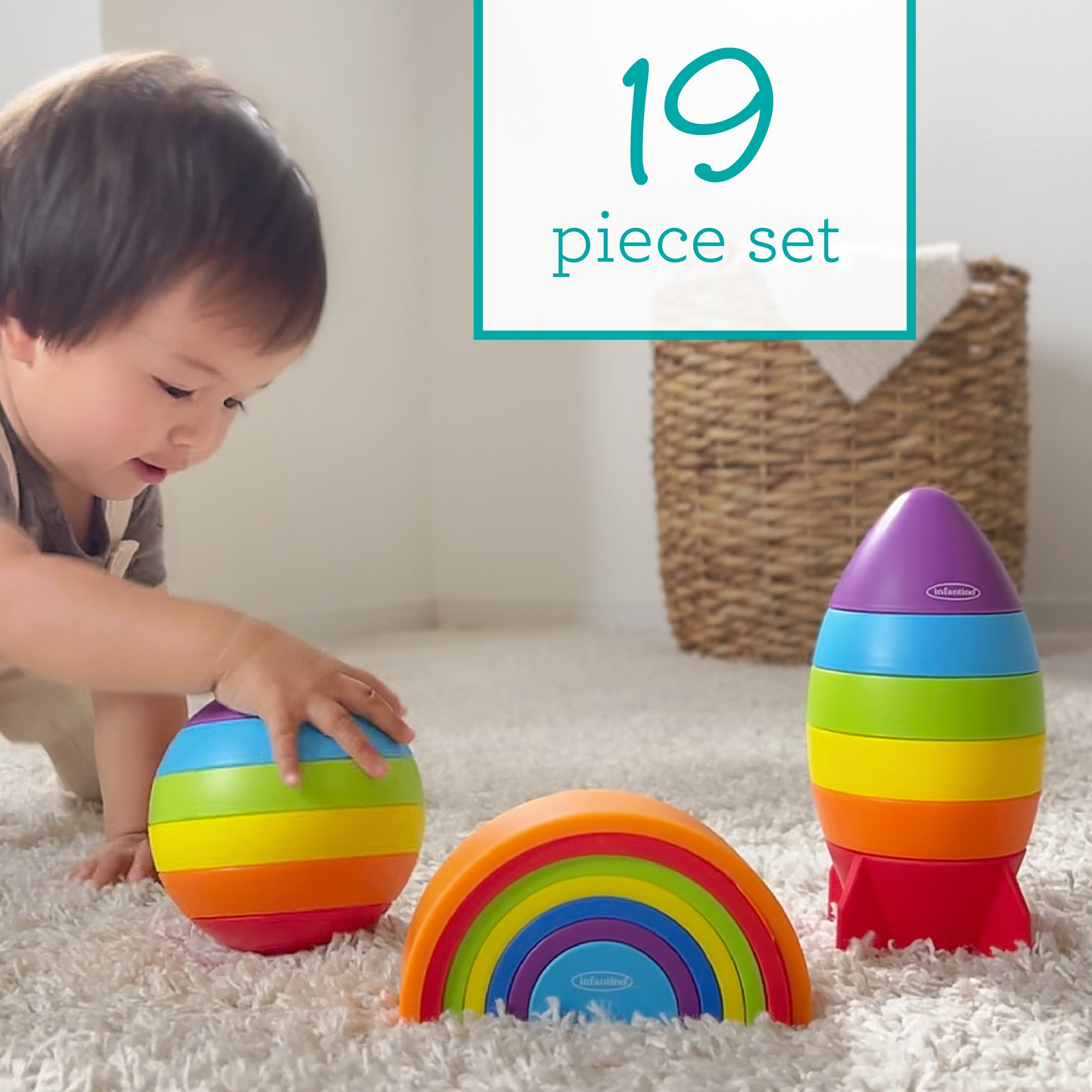 Imagination Stackers Playset – Infantino