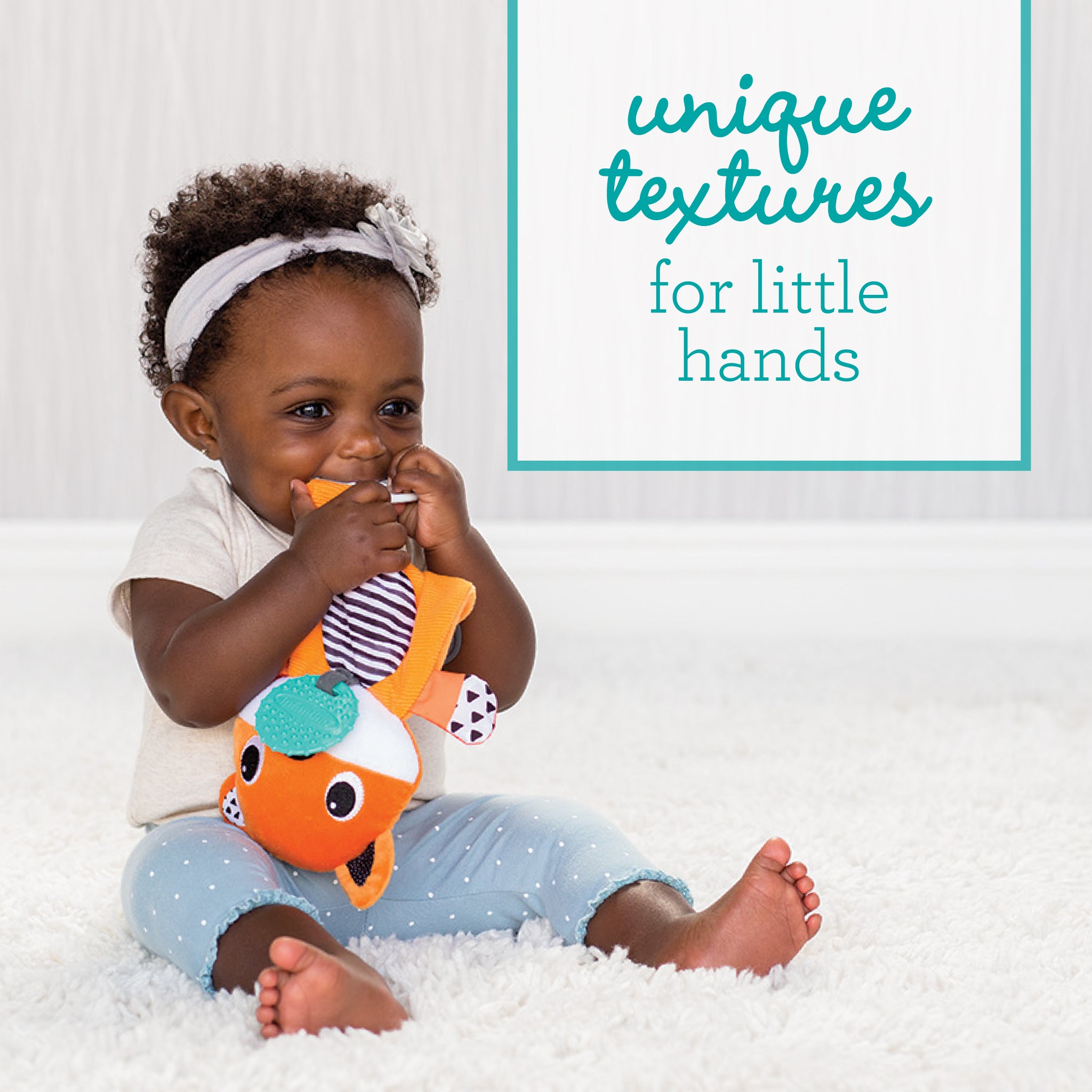 Cuddly Teether™ Fox – Infantino