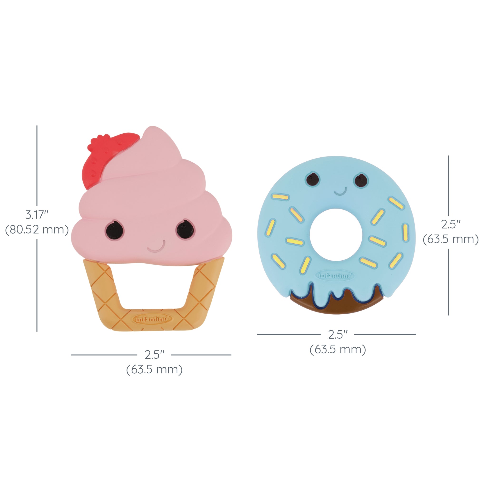 Sweet Tooth Silicone Teethers – Infantino