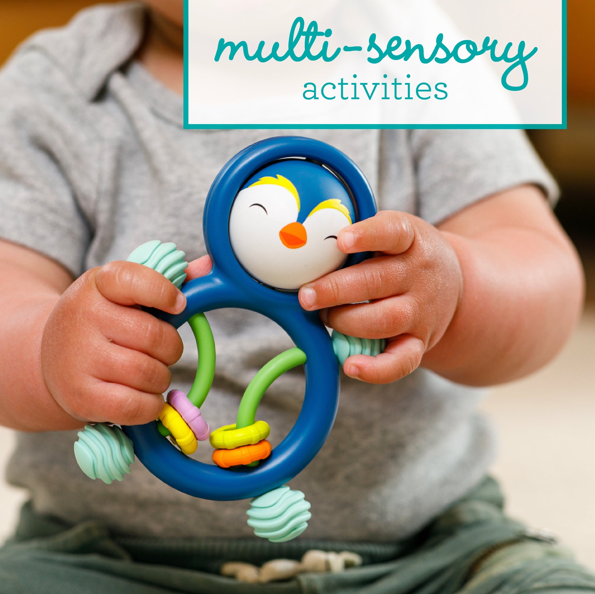 Busy Lil’ Sensory Rattle - Penguin – Infantino