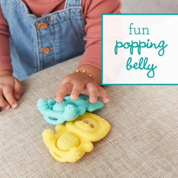 TEETHIMAL POP PALS Elephant & Lion – Infantino