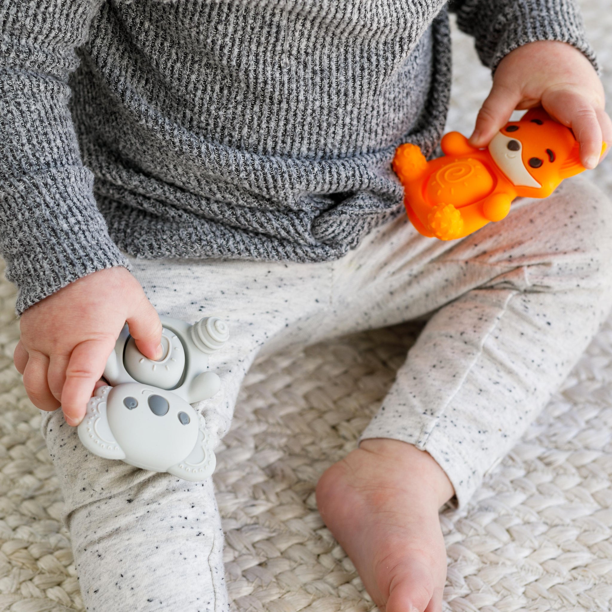 Teethimal Pop Pals Koala & Fox – Infantino