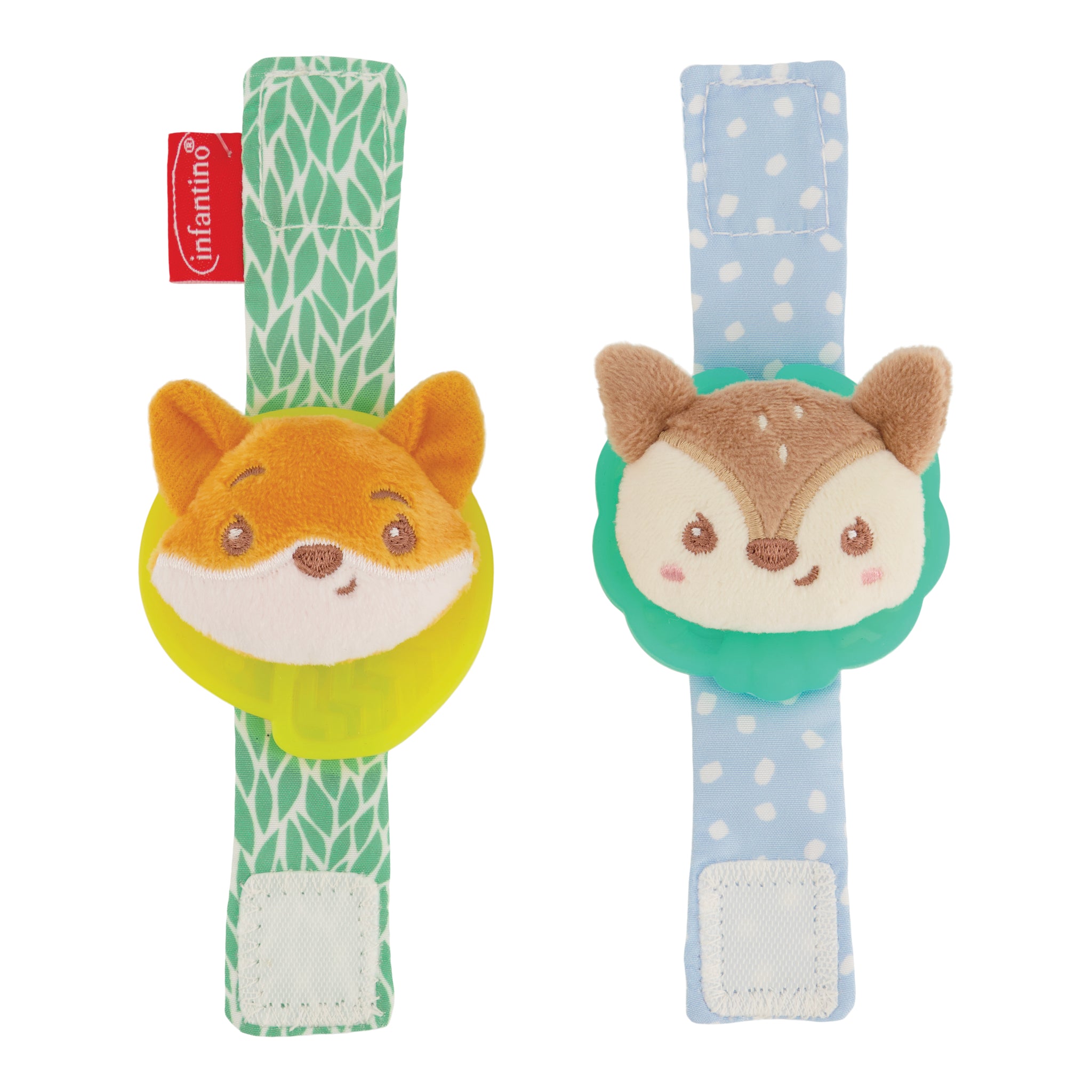 Wrist Rattles Fox & Deer – Infantino