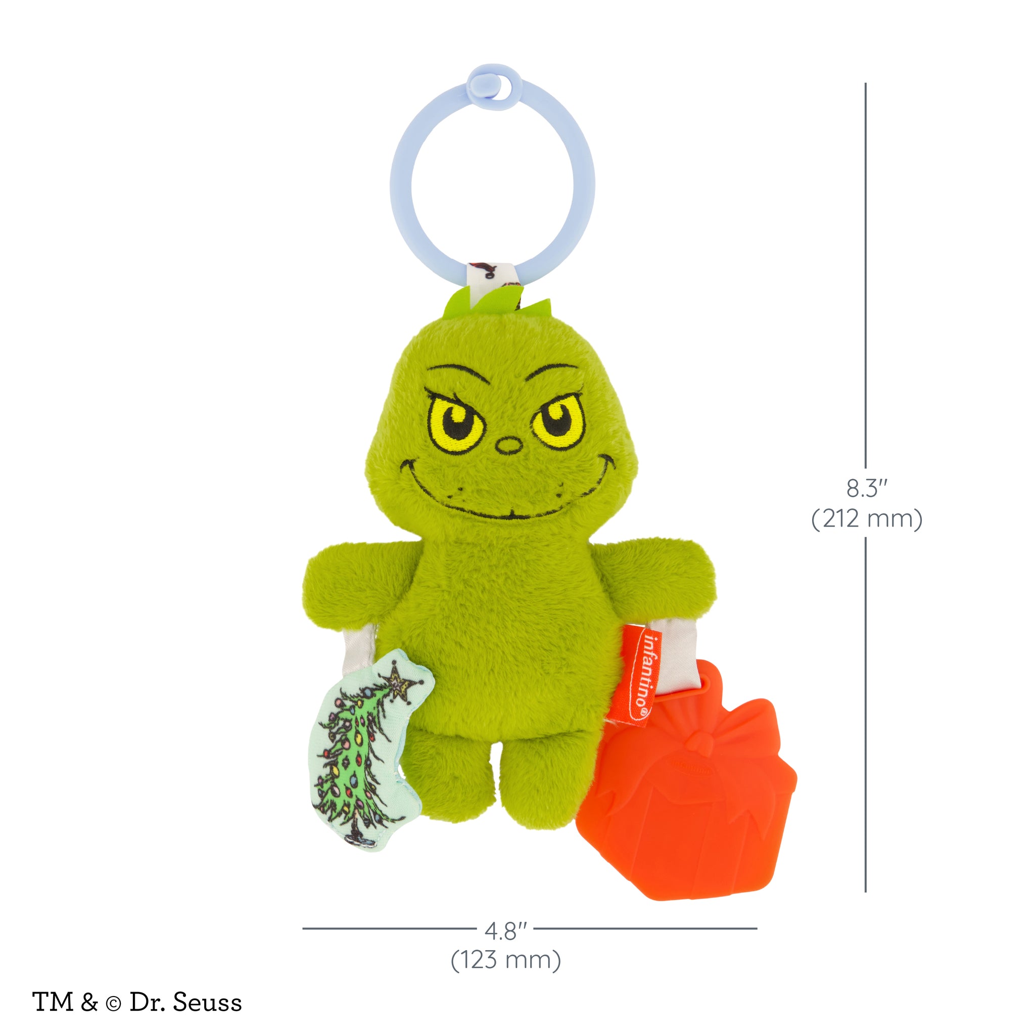 Chime & Go Tag Along Pal – The Grinch – Infantino