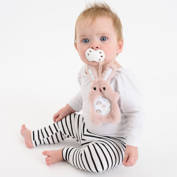 PaciPal Pacifier Stuffed Animals & Pacifier Clip 2pc Sets - Bunny ...
