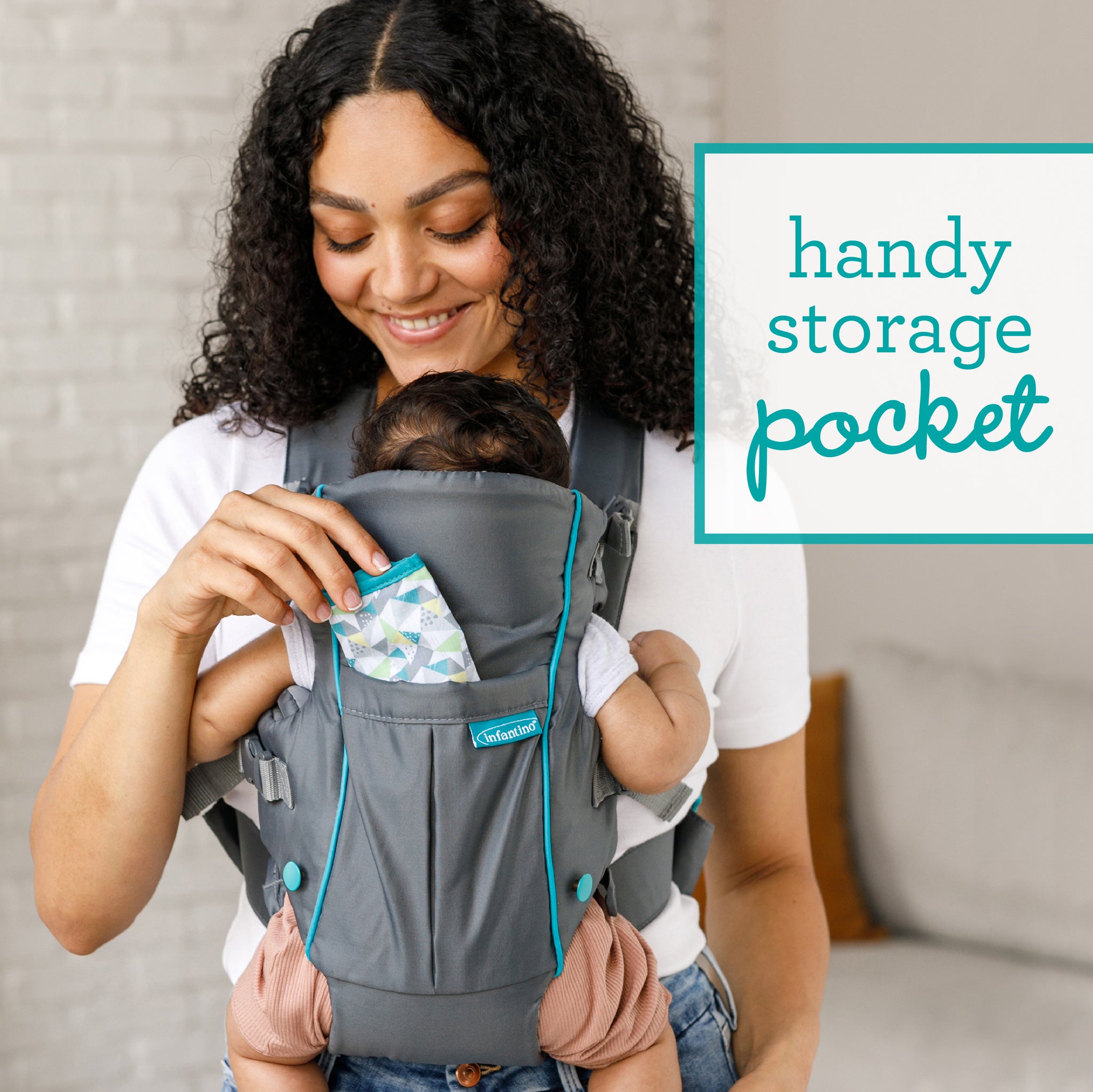 Swift Classic Carrier with Pocket – Gray – Infantino