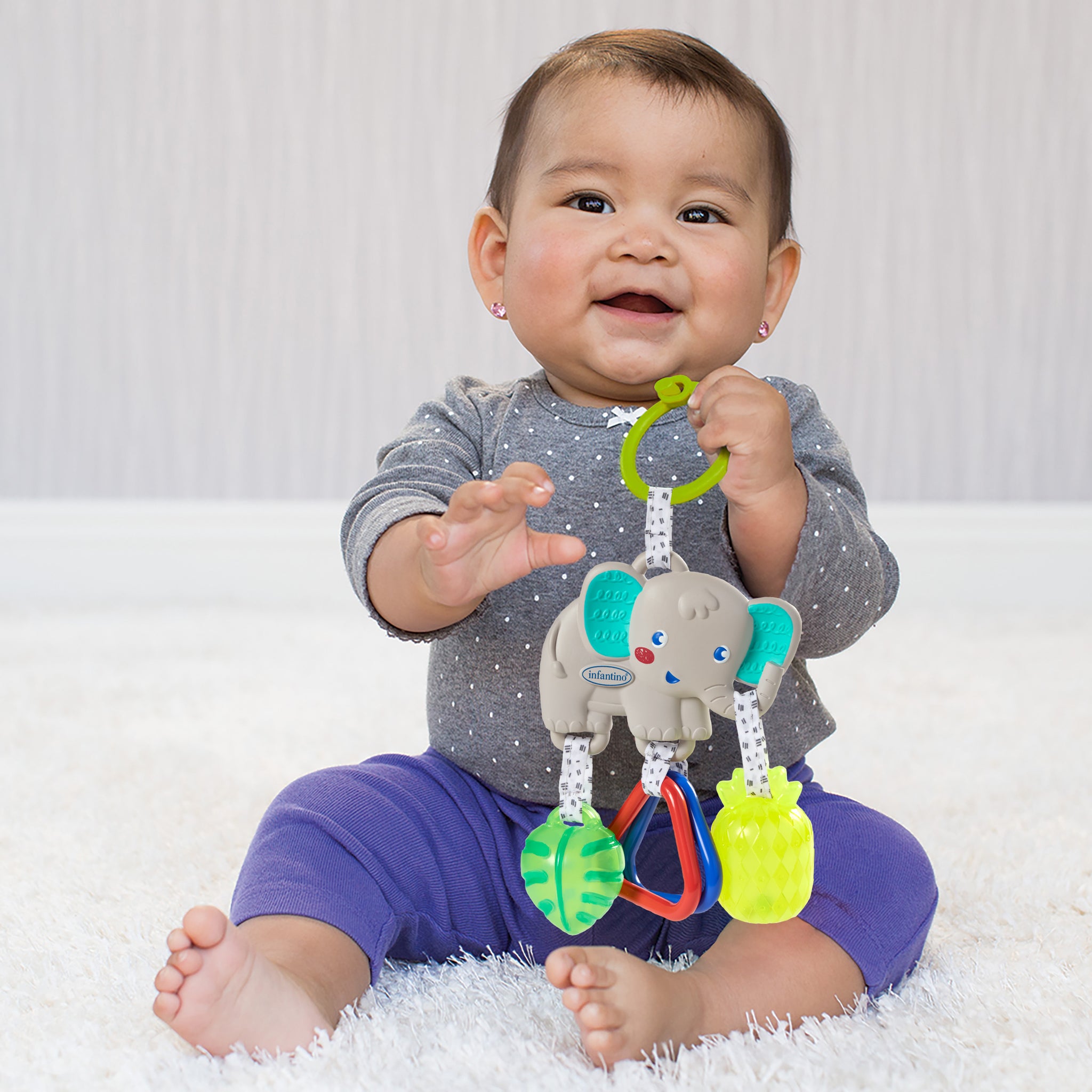 Jingle Charms Rattle™ - Elephant – Infantino