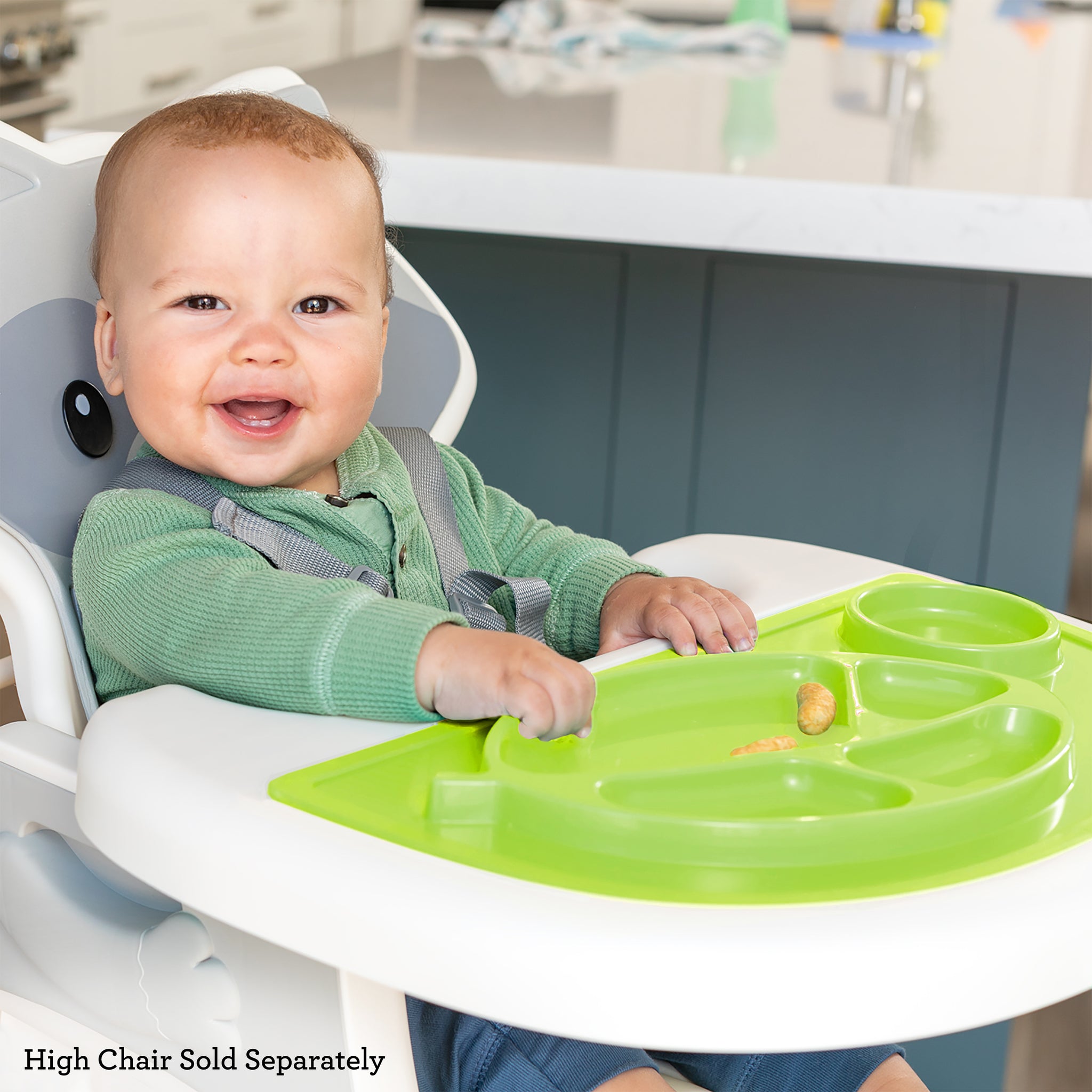 All-in-One Lil' Foodie Tray - Green – Infantino