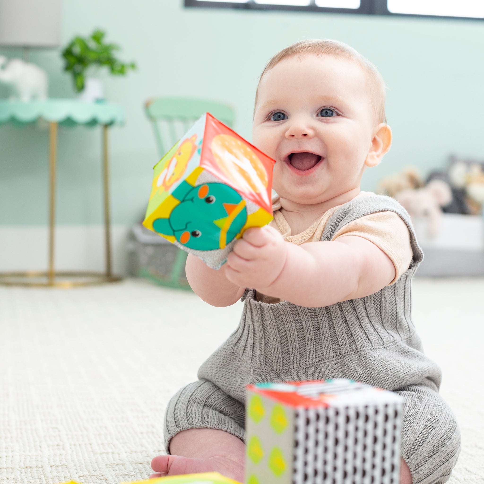 Colors & Numbers Bath Blocks – Infantino