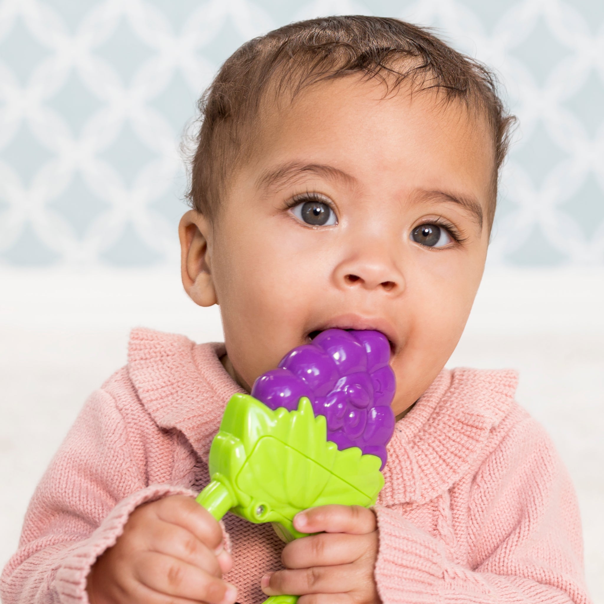 Vibrating Teethers™ (Strawberry or Grape) – Infantino