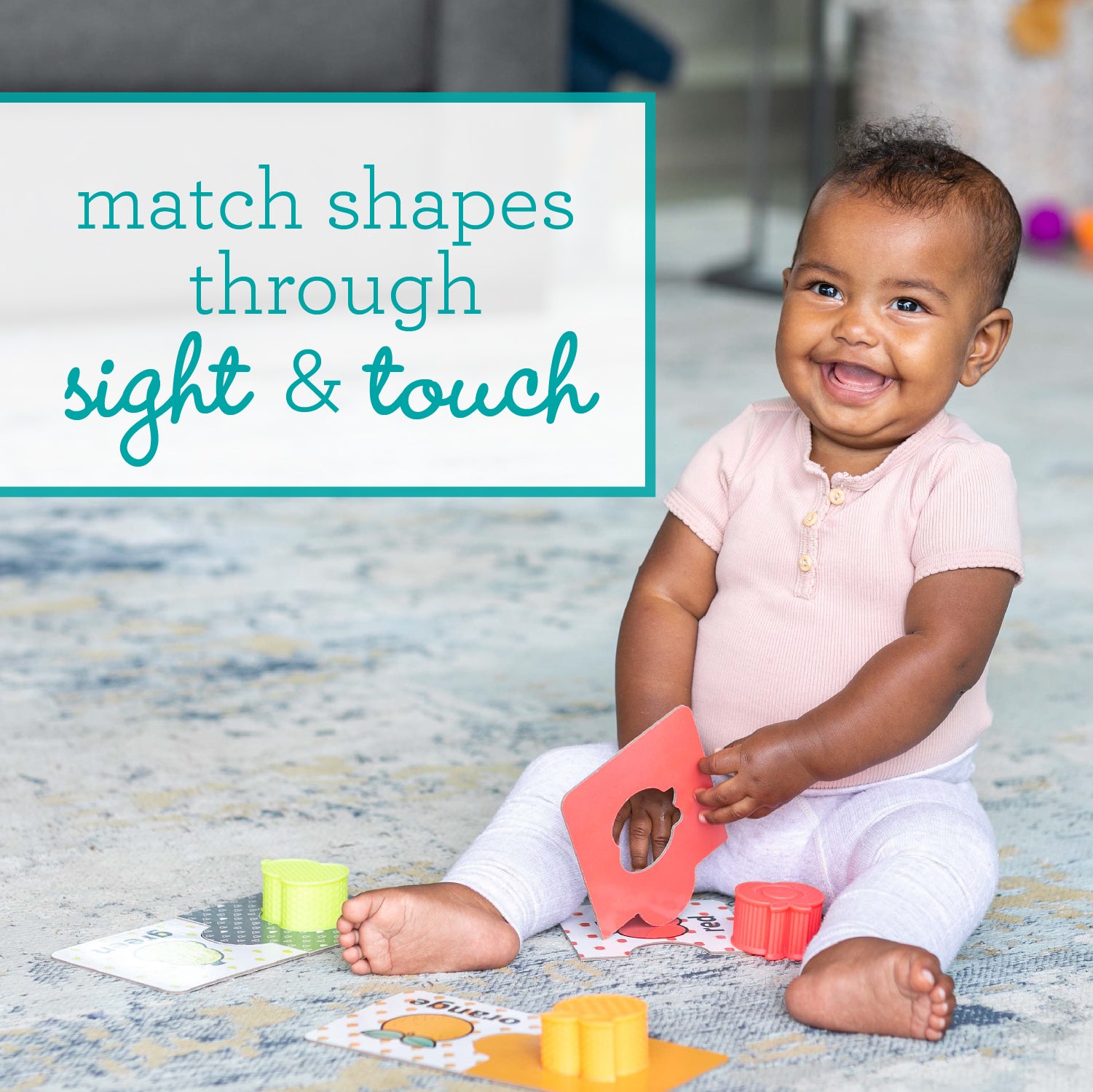 MY FIRST SENSORY & SHAPES PUZZLE SET™ – Infantino