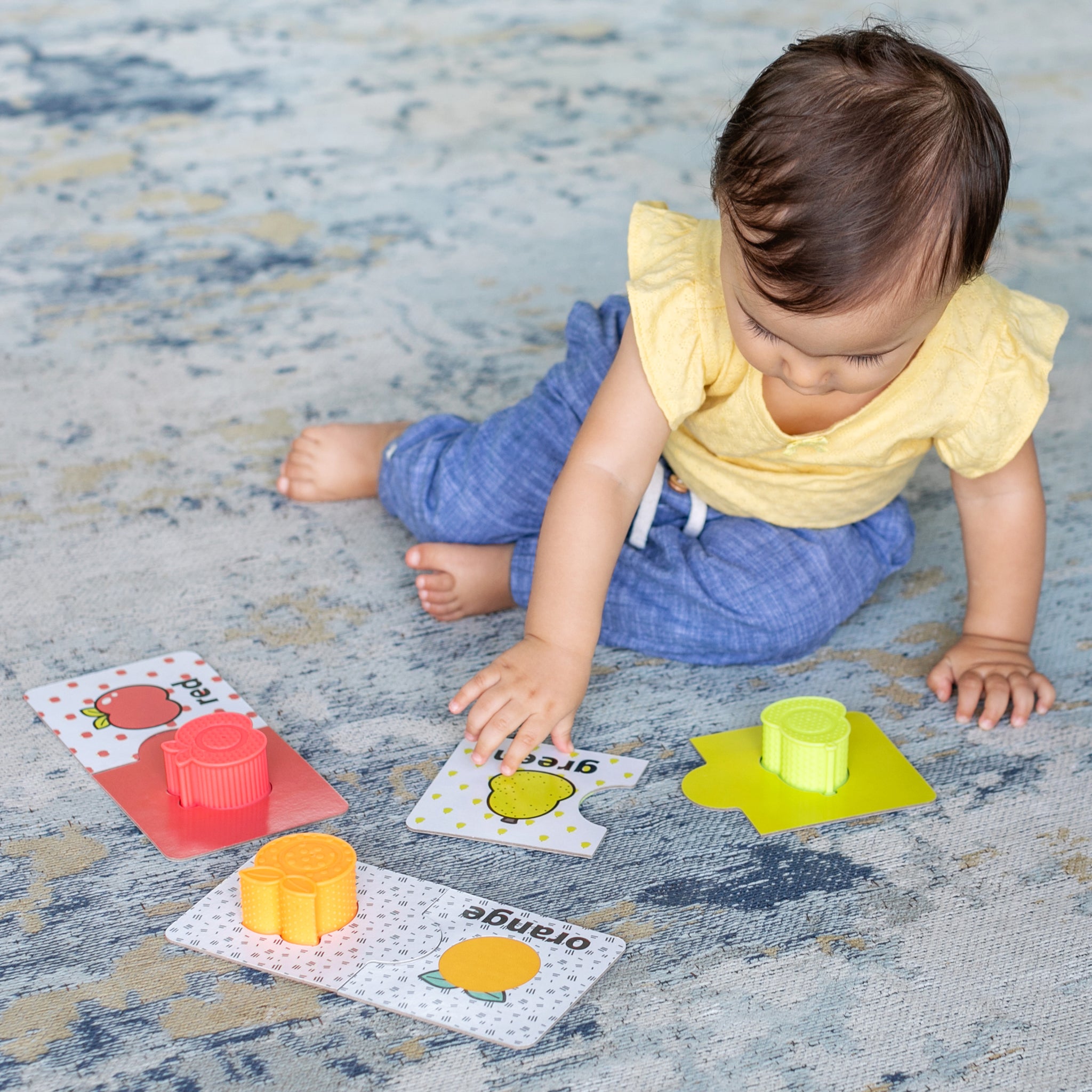 MY FIRST SENSORY & SHAPES PUZZLE SET™ – Infantino