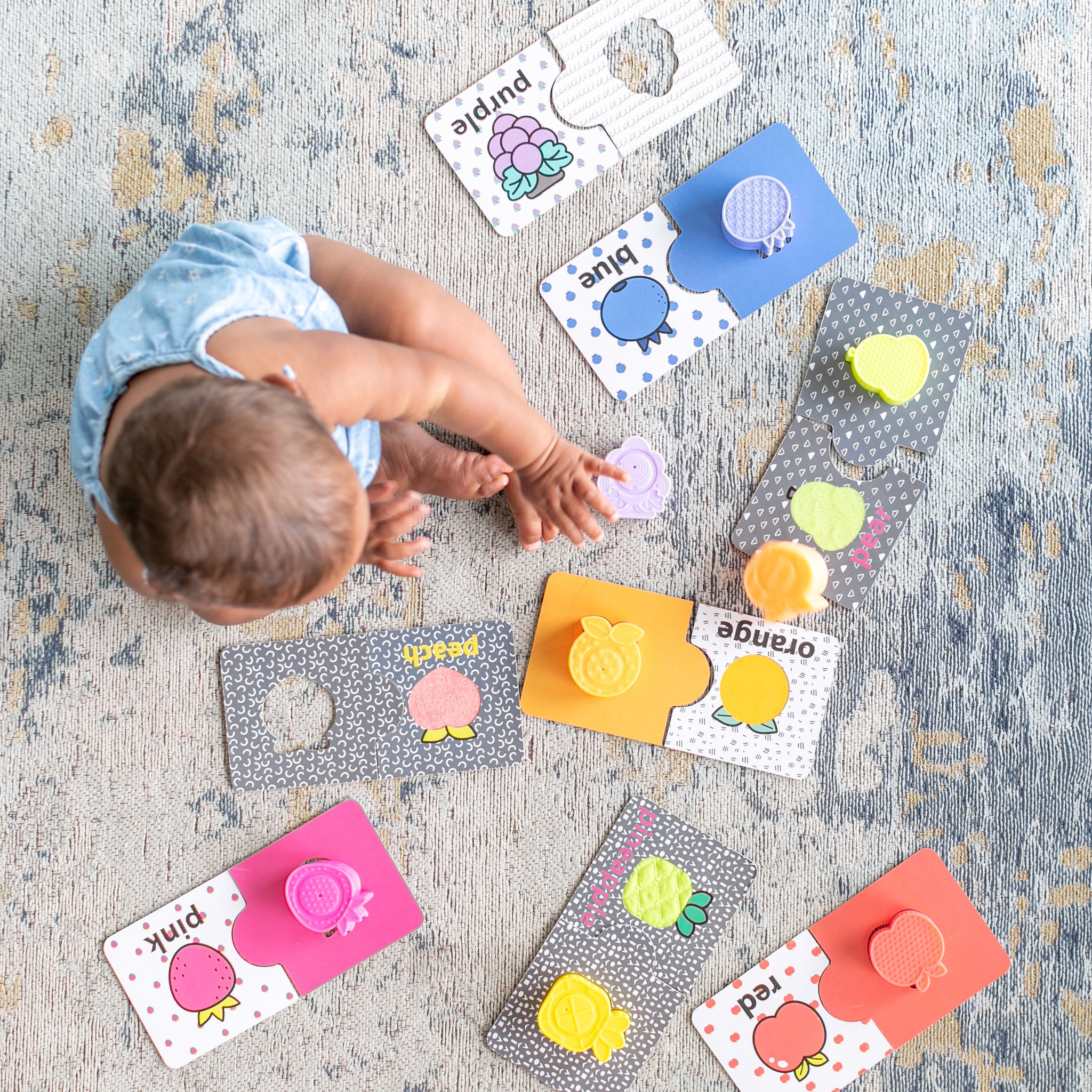 MY FIRST SENSORY & SHAPES PUZZLE SET™ – Infantino