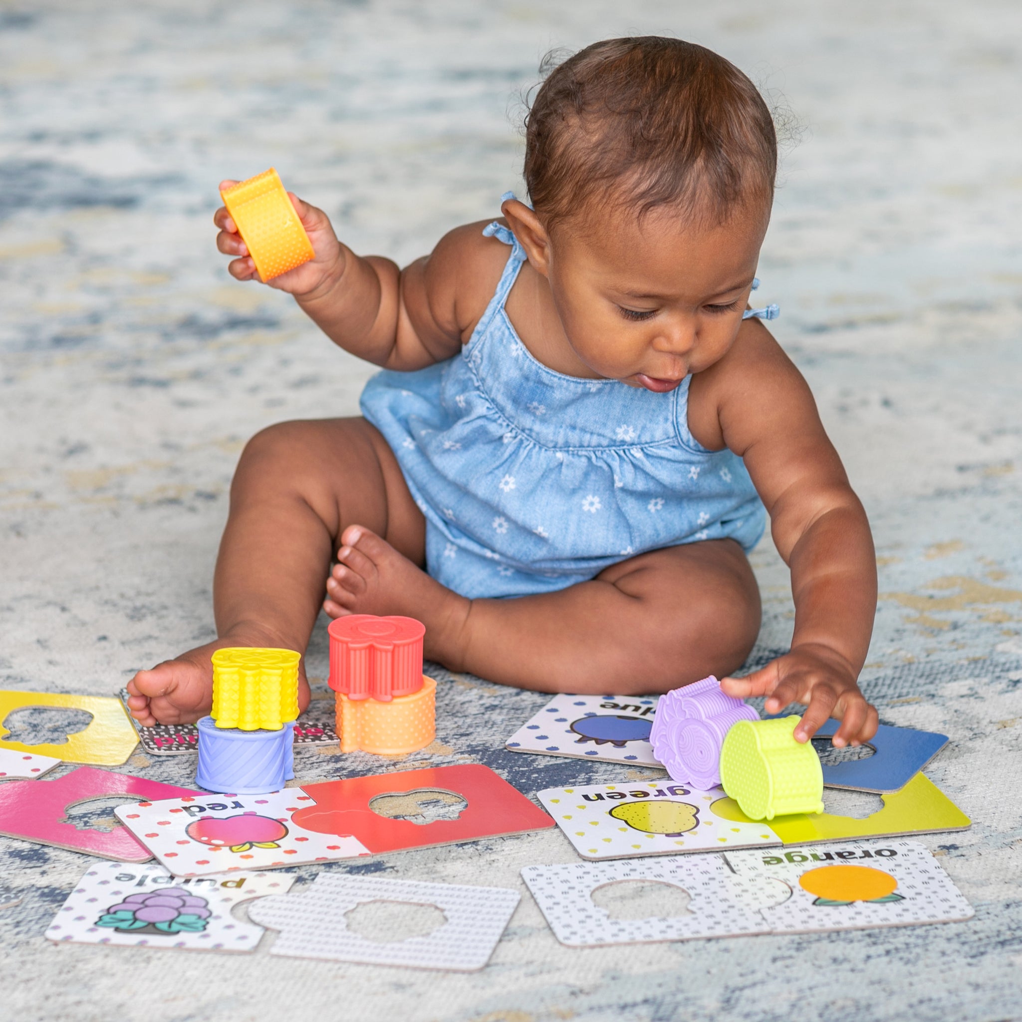 MY FIRST SENSORY & SHAPES PUZZLE SET™ – Infantino