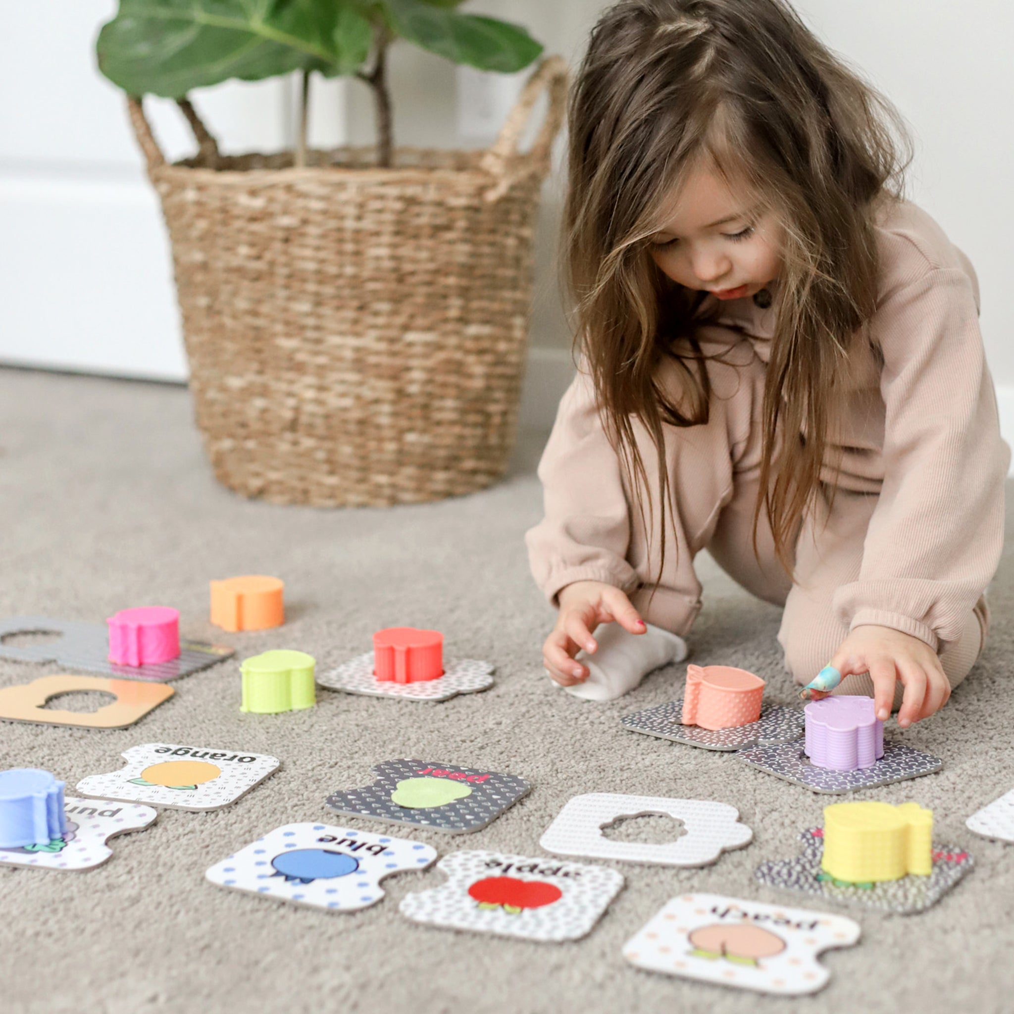 MY FIRST SENSORY & SHAPES PUZZLE SET™ – Infantino