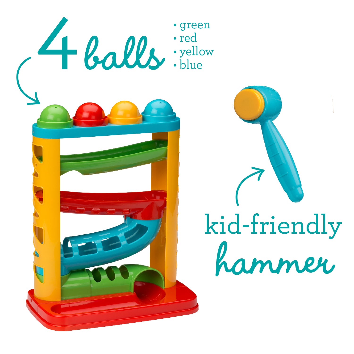 Bop & Drop Ball Tower – Infantino