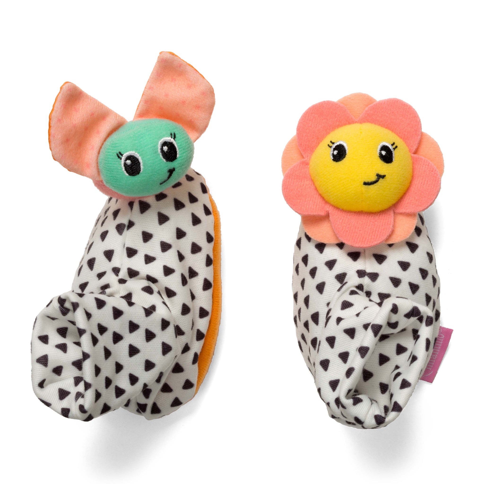 Foot Rattles™ - Flower & Lady Bug – Infantino