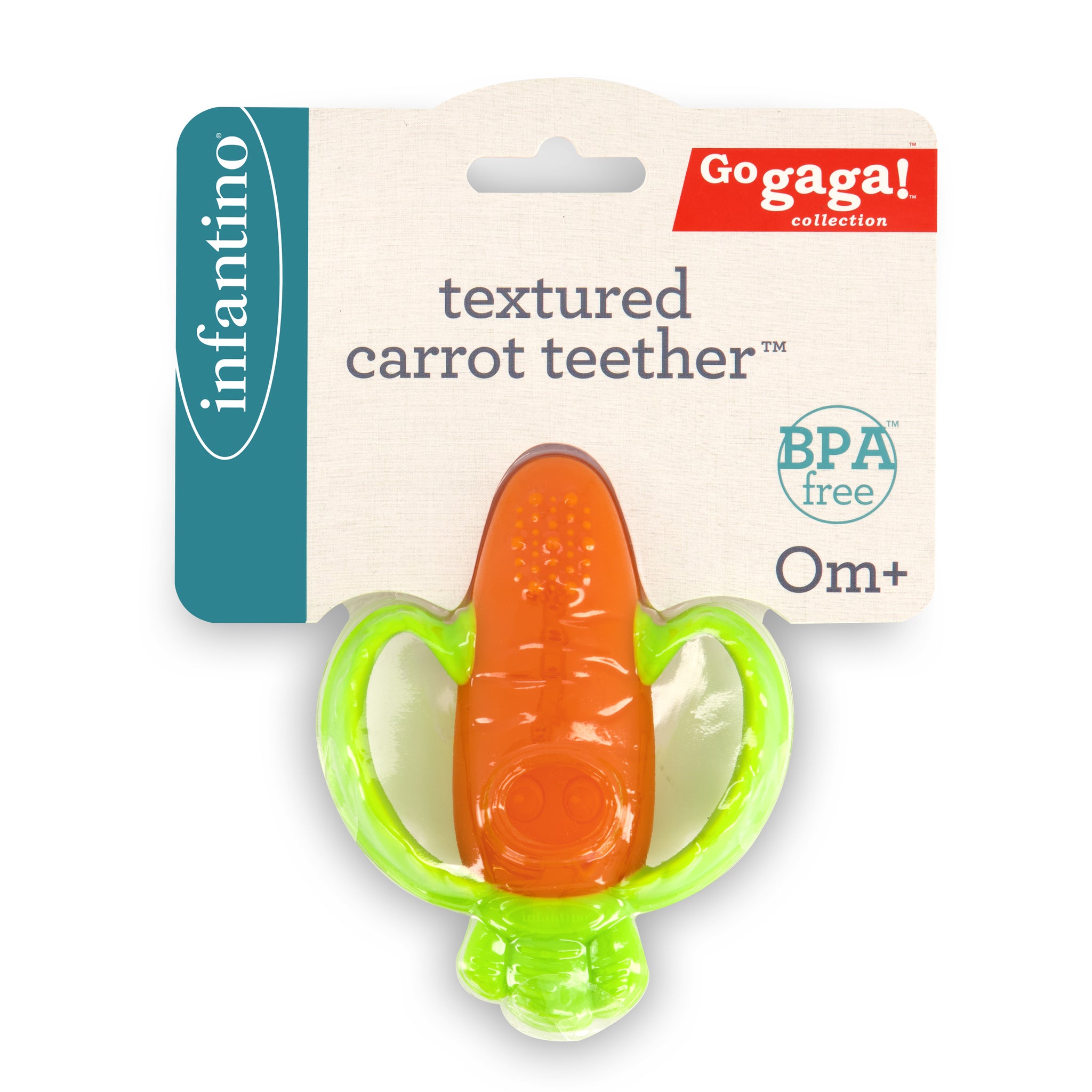 Textured Carrot Teether™ – Infantino