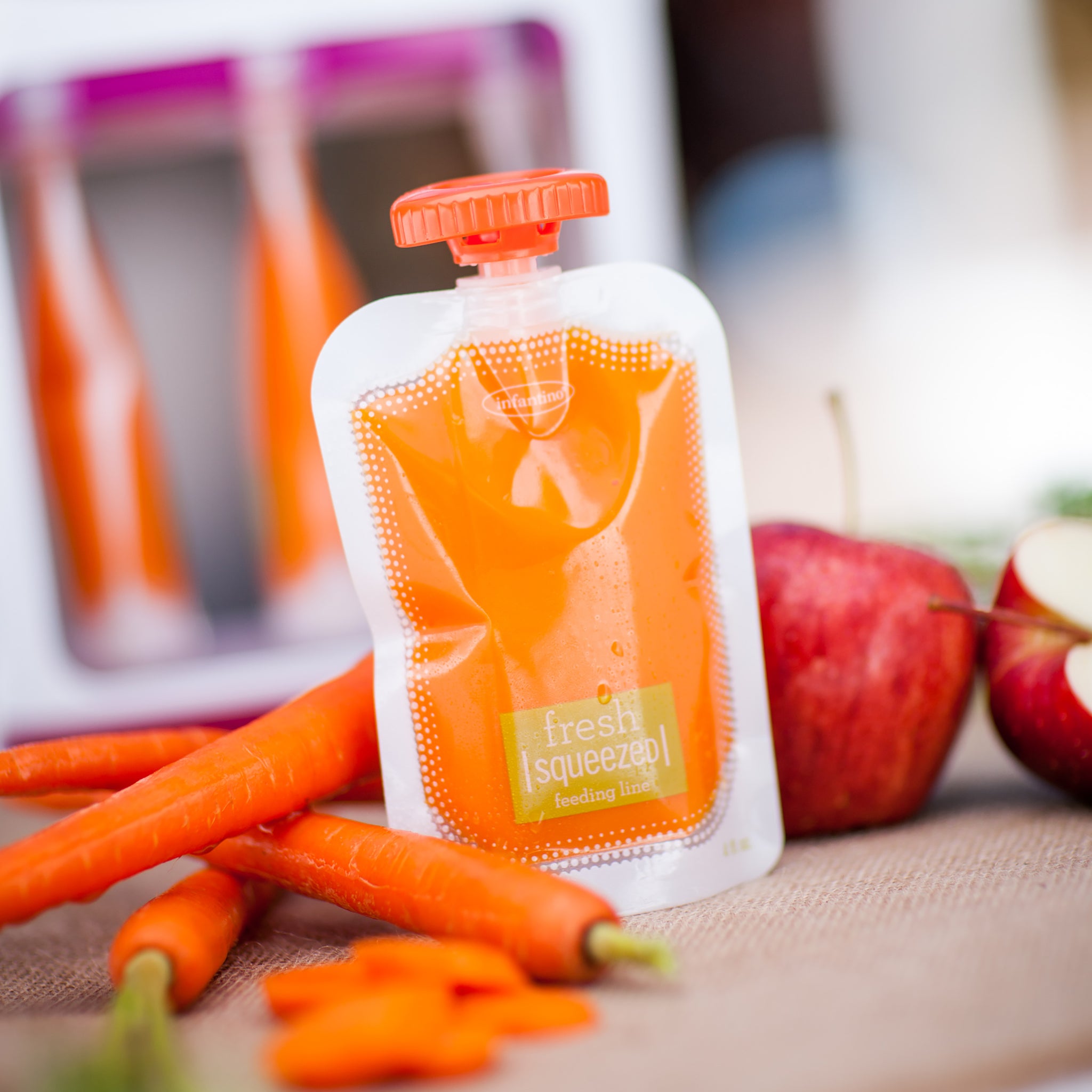 50-Pack Squeeze Pouches™ – Infantino